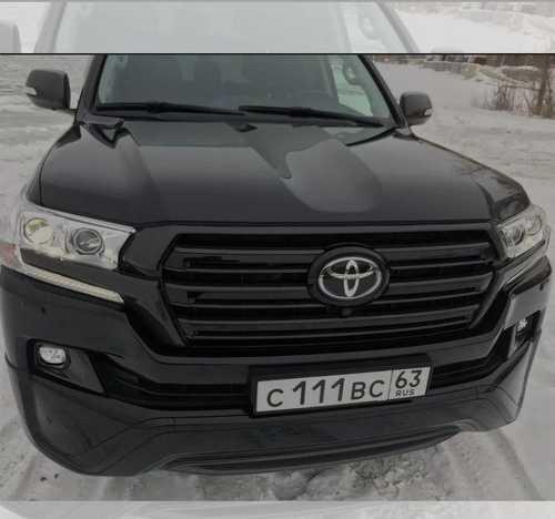 Новый капот Land cruiser 200 рейсталинг 2