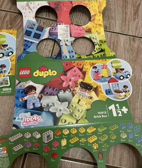 Упаковка Lego duplo на контейнер с книжкой