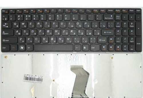 Клавиатура новая ноутбука Lenovo B570, V570, Z570