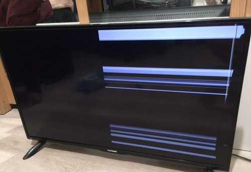 Телевизор telefunken TF-LED32S43T2 разбита матрица