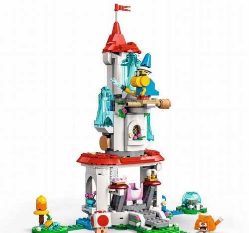 Lego Super Mario 71407 Дополнительный набор «Наряд Пич-кошки и Ледяная башня»