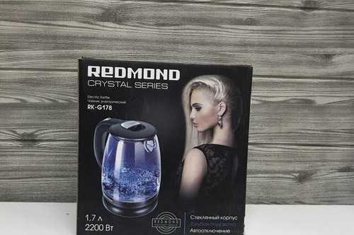 Новый стеклянный чайник Redmond rk g178