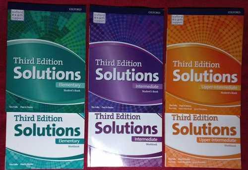 Solutions Third Edition учебник англ яз 3е издание