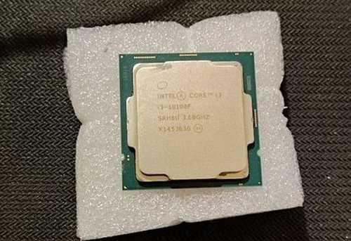 Процессор intel core i3 10100f с охлаждением
