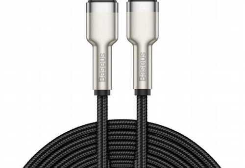 Кабель Baseus Metal USB-C - Lightning Cable плетен
