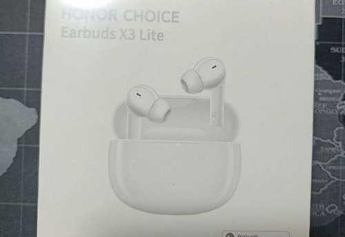 Беспроводные наушники honor choice Earbuds X3 Lite