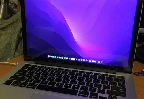 MacBook Pro 13 (2015), 512 ГБ, Core i5, 2.7 ГГц, RAM 8 ГБ, Intel Iris Graphics 6100