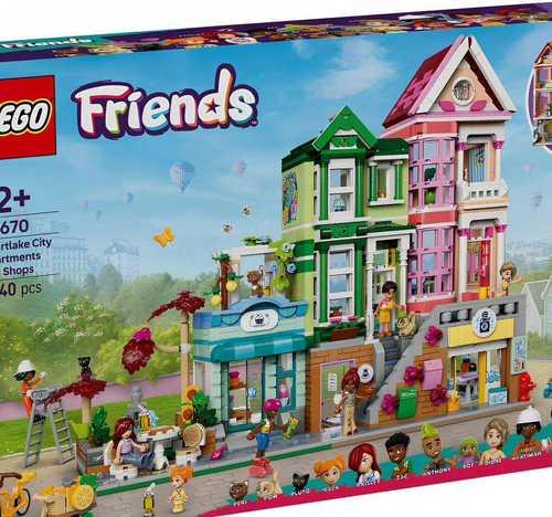 Конструктор lego Friends 42670 Апартаменты и мага