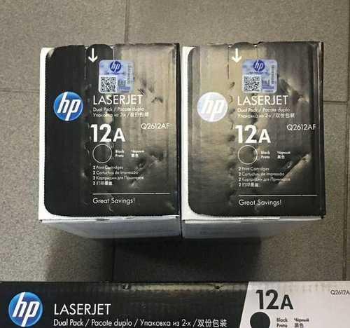 Картридж HP 12A Q2612AF Black (Original)