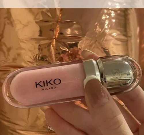 Kiko milano 3D gloss блеск 05 pink