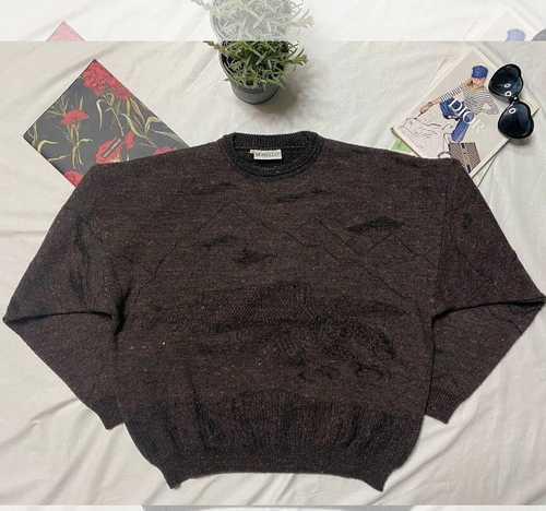 Свитер Monello vintage wool sweater, винтаж