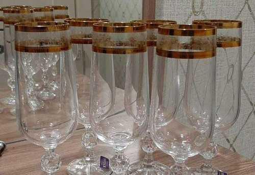 Фужеры для шампанского,свадебные, креманки ваза