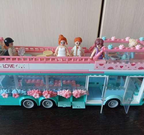 Игрушка автобус лего
