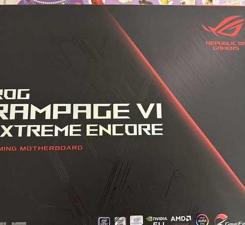 Asus ROG Rampage VI Extreme Encore LGA 2066
