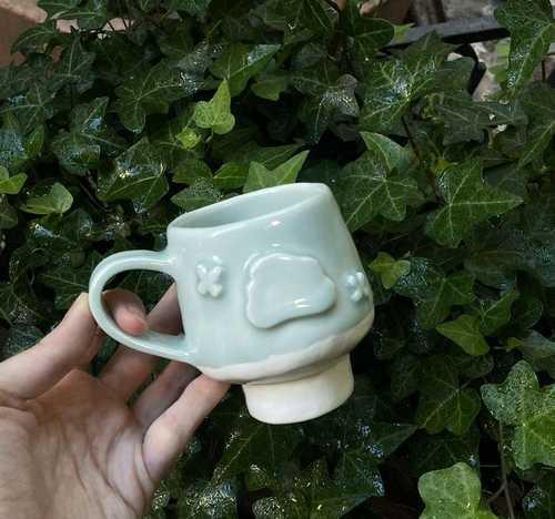Кружка керамика ручная работа
