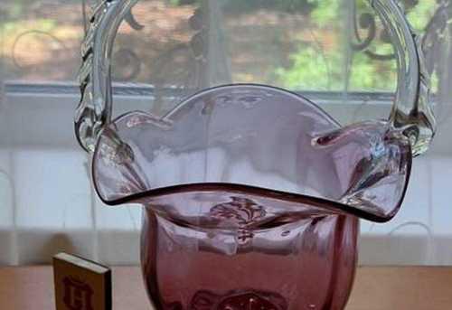 Конфетницы СССР вазы стекло цвет