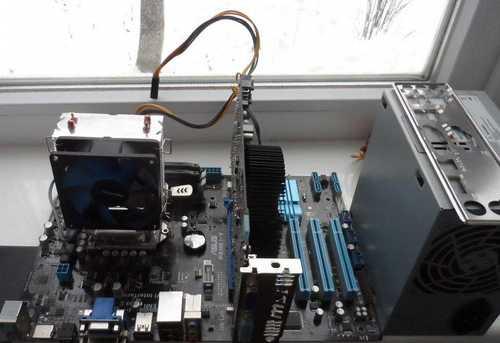 Сборка Xeon E3 1270/asus P8H61-V Озу 16Гб