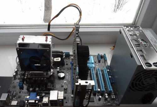 Сборка Xeon E3 1270/asus P8H61-V Озу 16Гб