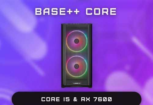 «Upper-base core» пкintel Core i5-12400F/Radeon RX