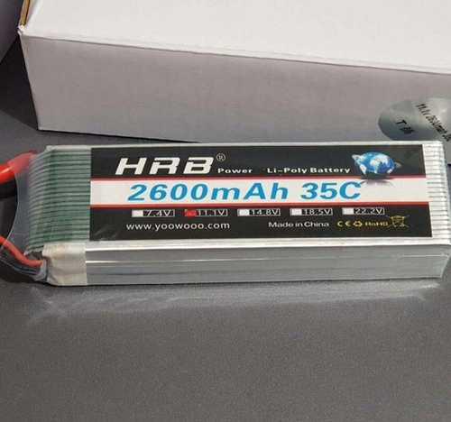 LiPo аккумуляторы Hrb 3S 2600mAh