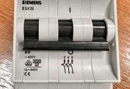 Автоматический выключатель siemens 5SX23 B6