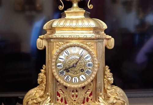 Каминные часы 19 век
