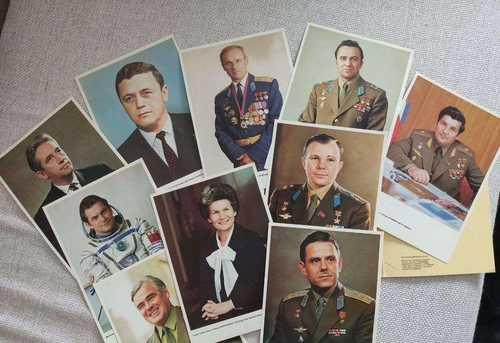 Набор открыток летчиков-космонавтов СССР 1982