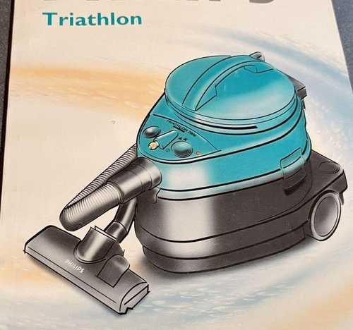 Моющий пылесос philips triathlon 2000