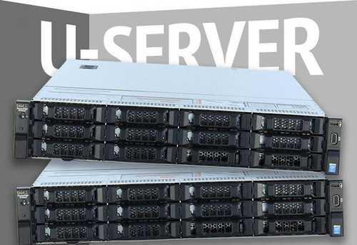 Сервер Dell R730XD 12LFF + 2SFF H730pm 2x750W плат