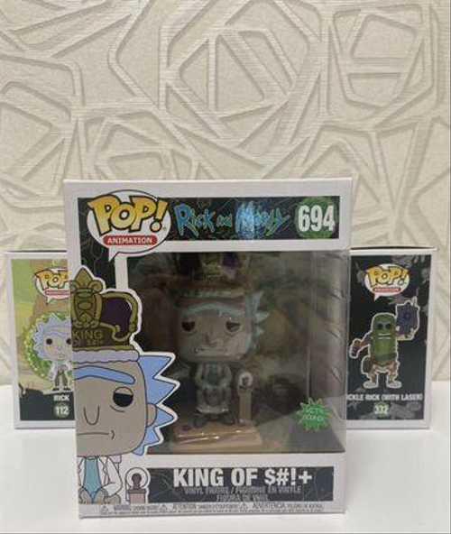 Funko POP Rick and Morty king of #+