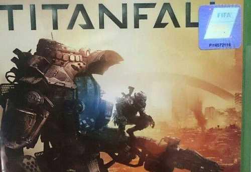 Игра для приставки X-Box one titanfall