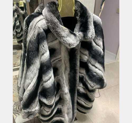 Шуба из кролика рекс 52 54