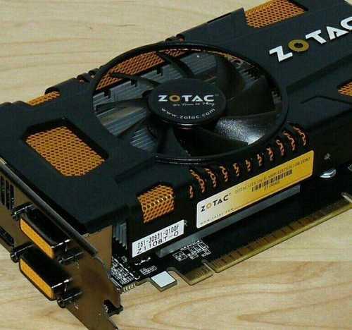 Видеокарта zotac gtx 550 ti 1gb