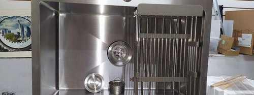 Кухонная мойка Premial PR6045 (S) сатин