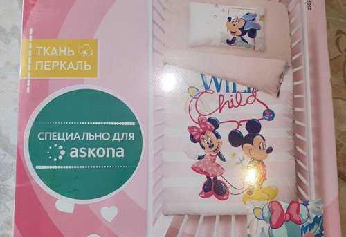 Постельное белье новое Askona kids Disney