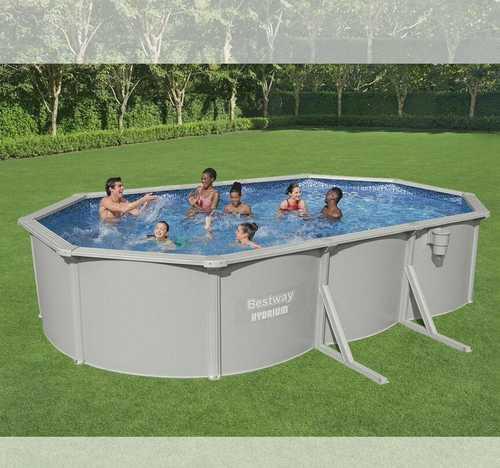 Стальной бассейн Bestway Hydrium Oval Pool