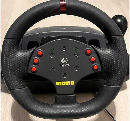 Игровой руль logitech momo racing