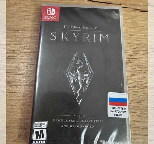 The Elder Scrolls V: Skyrim картридж для Switch но