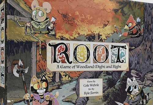 Root корни, настольная игра на английском