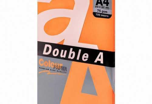 Бумага цветная double A, А4