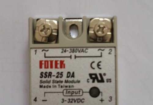 Реле твердотельное Fotek SSR-40DA