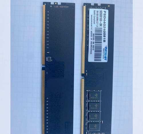 Оперативная память ddr4 4 gb