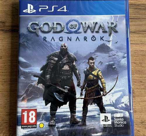 God of War:Ragnarok PS4 (новый диск)