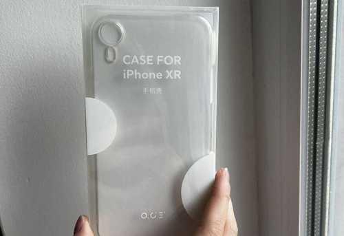Прозрачный чехол для iPhone XR