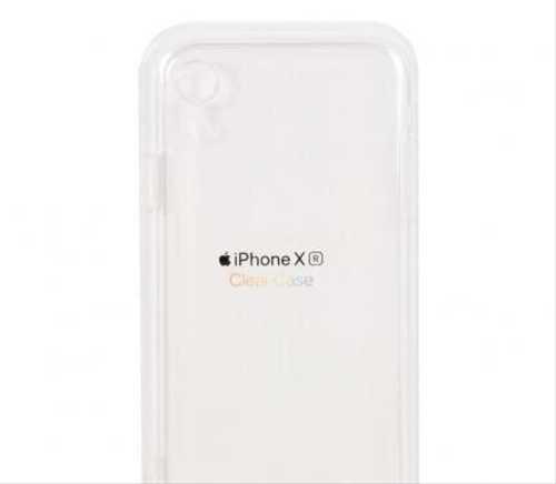 Чехол Clear Case для Apple iPhone XR прозрачный си