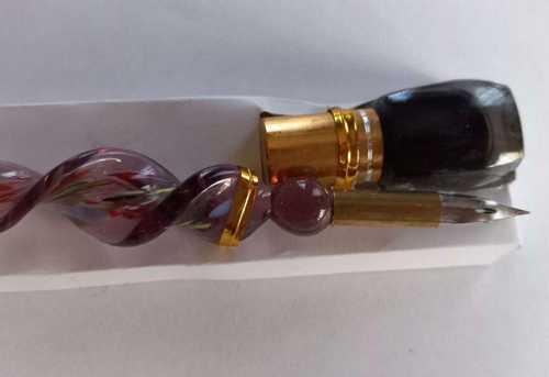 Перьевая ручка. Муранское стекло. Италия
