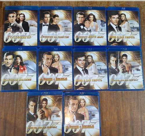 Blu ray Агент 007 Все фильмы Лицензия