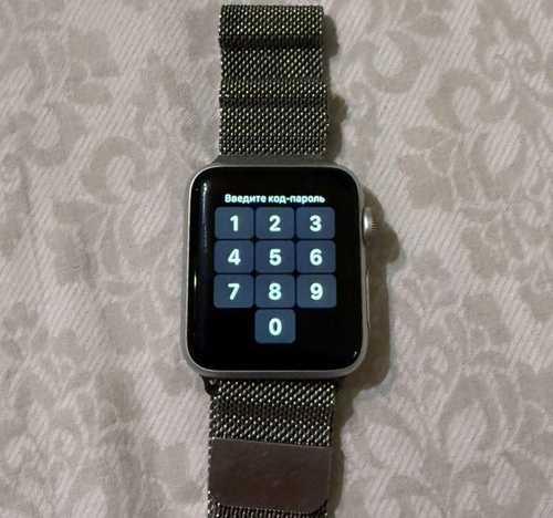 Часы apple watch 3 38 mm бу