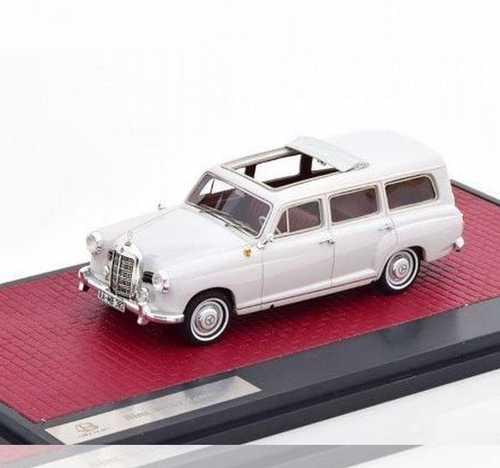 1:43 Масштабная модель mercedes-benz 180B (W120) binz Kombi 1960 Grey