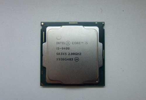 Cpu intel core i5 9400f